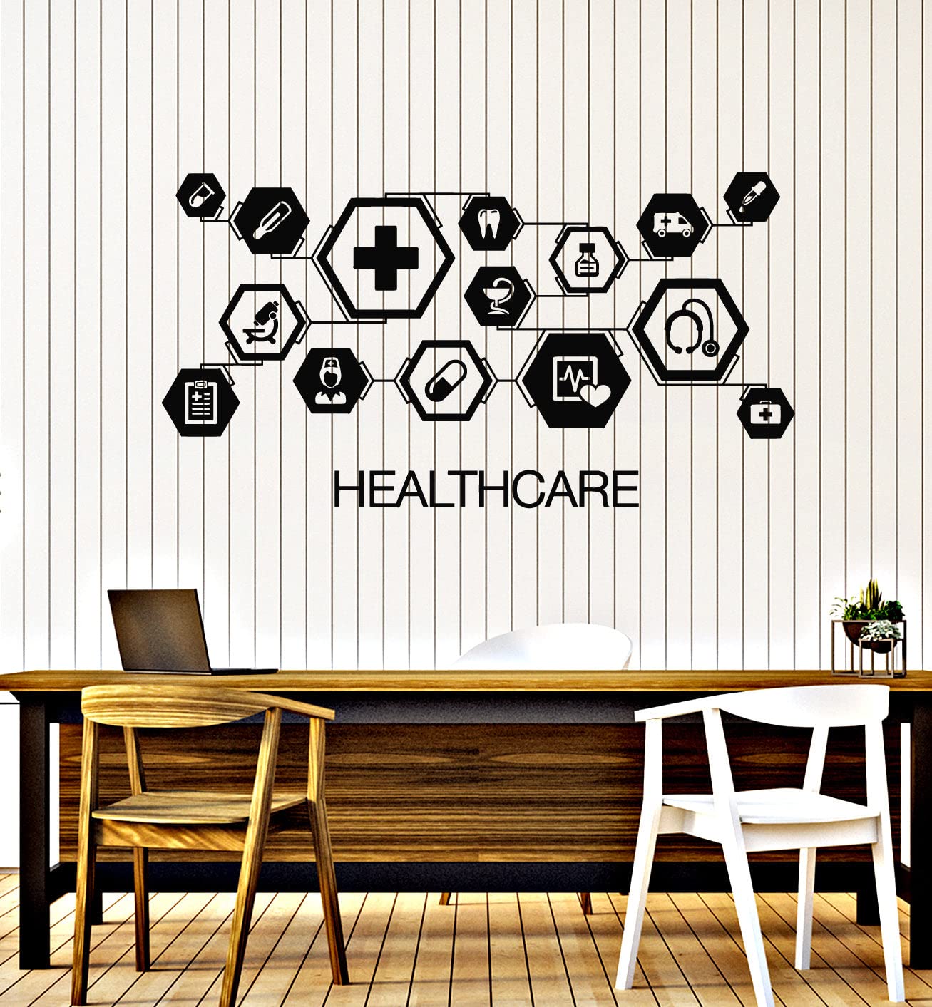 Amazon.com: Vinyl Wall Decal Healthcare Medical Center Medicine ...