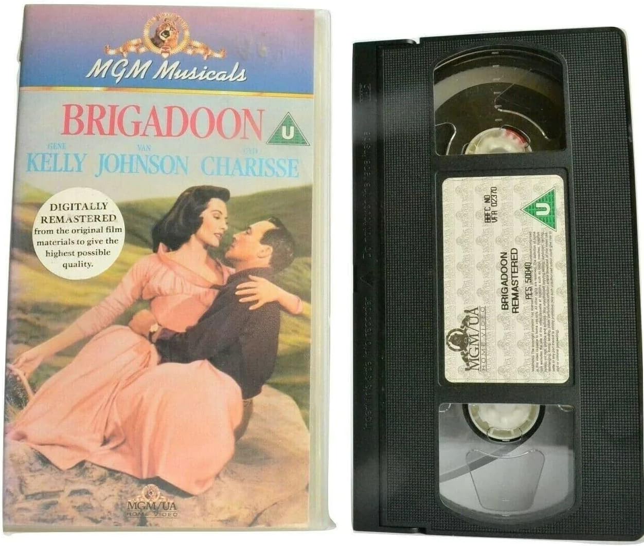 Amazon.com: Brigadoon [VHS] : Gene Kelly, Van Johnson, Cyd Charisse ...