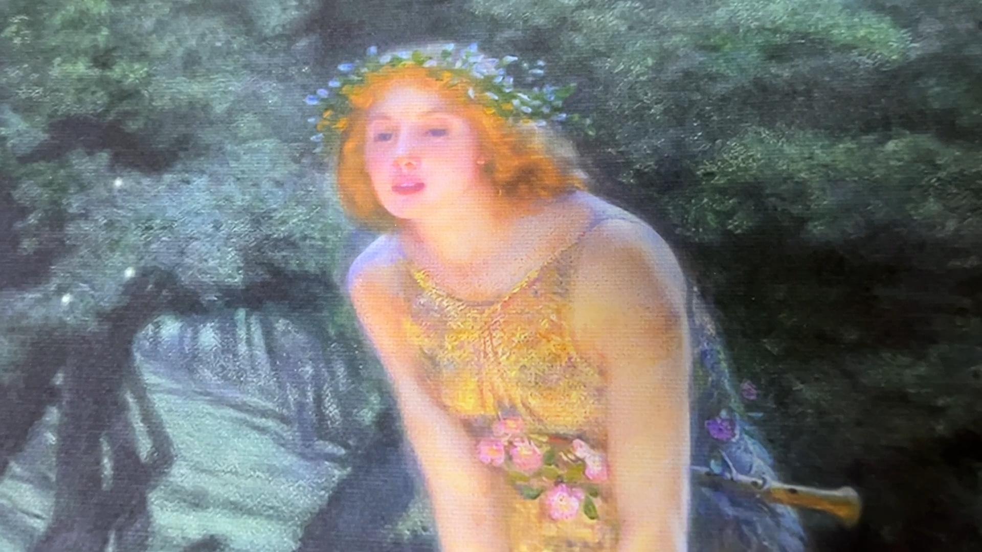 Watch Midsummer Eve by Edward Robert Hughes Poster on Amazon Live