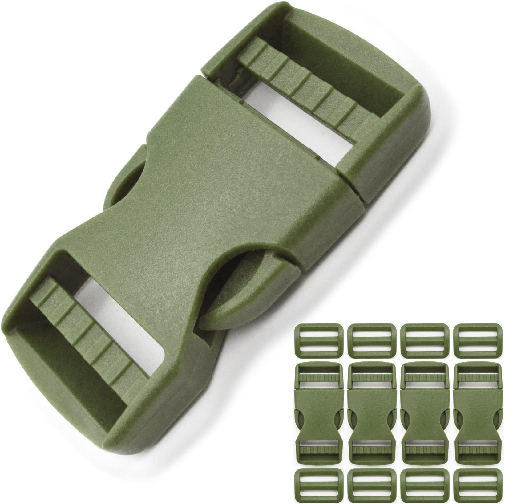 Amazon.com: 2" Buckles for Straps Quick Side Release Plastic Buckle ...