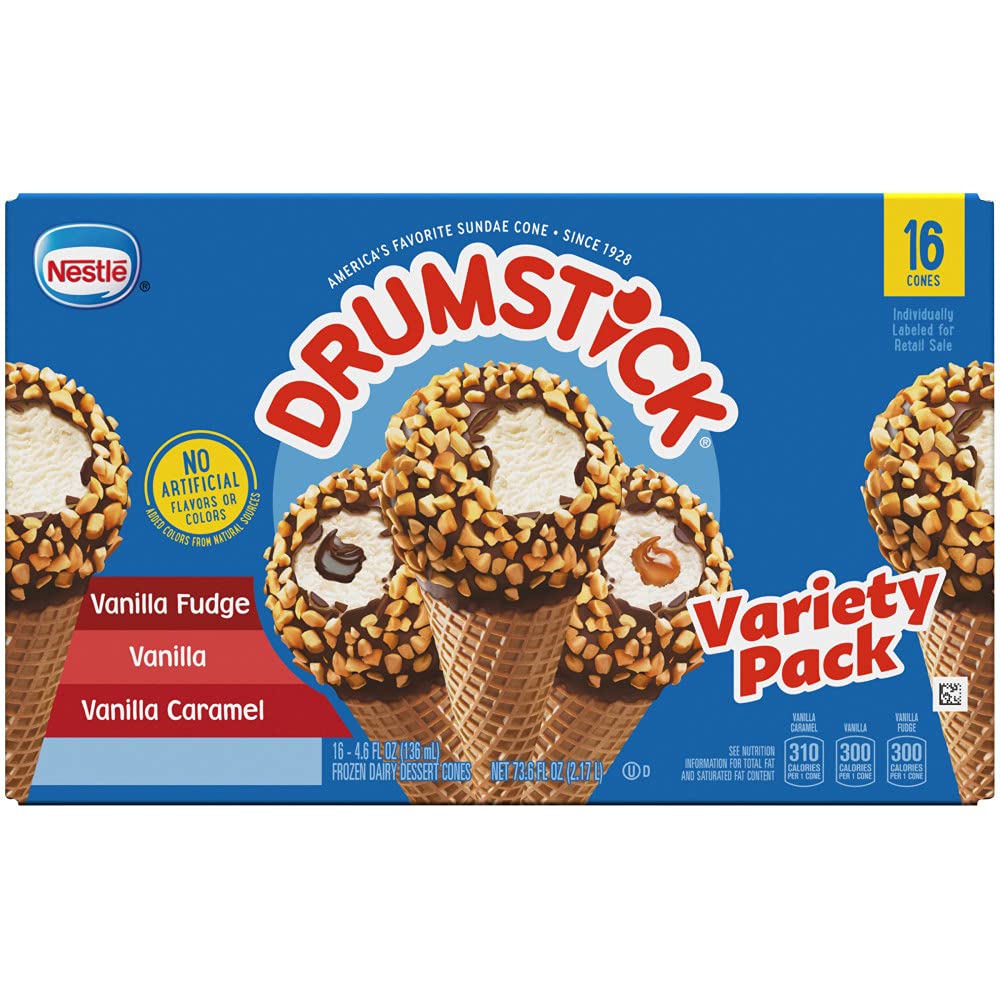 Drumsticks Variety Ice Cream