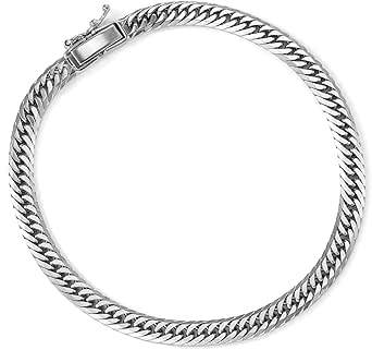 Amazon | [SPERANZA] プラチナ850 喜平 ブレスレット 8面トリプル 約10g 18cm 3.7mm幅 Pt850 造幣局検定マーク入り プラチナ チェーン | ブレスレット 通販