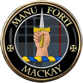 Amazon.com: Mackay Scottish Clan Lapel Pin Badge : Office Products