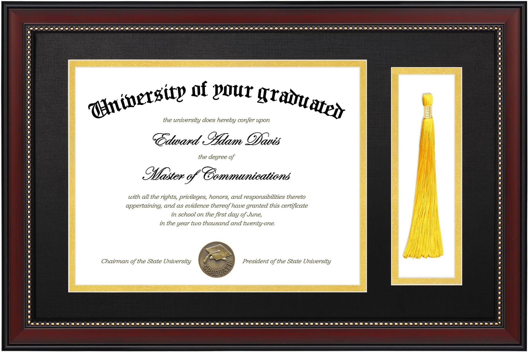 Amazon.com - Campus Images FL995PMHGT Embry-Riddle University Tassel ...