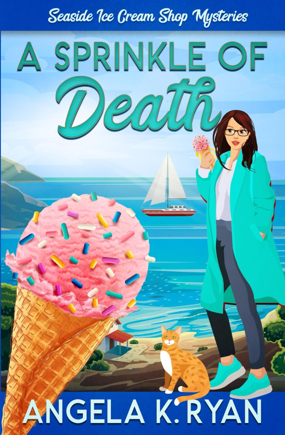 Amazon.com: A Sprinkle of Death (A Seaside Ice Cream Shop Mystery ...