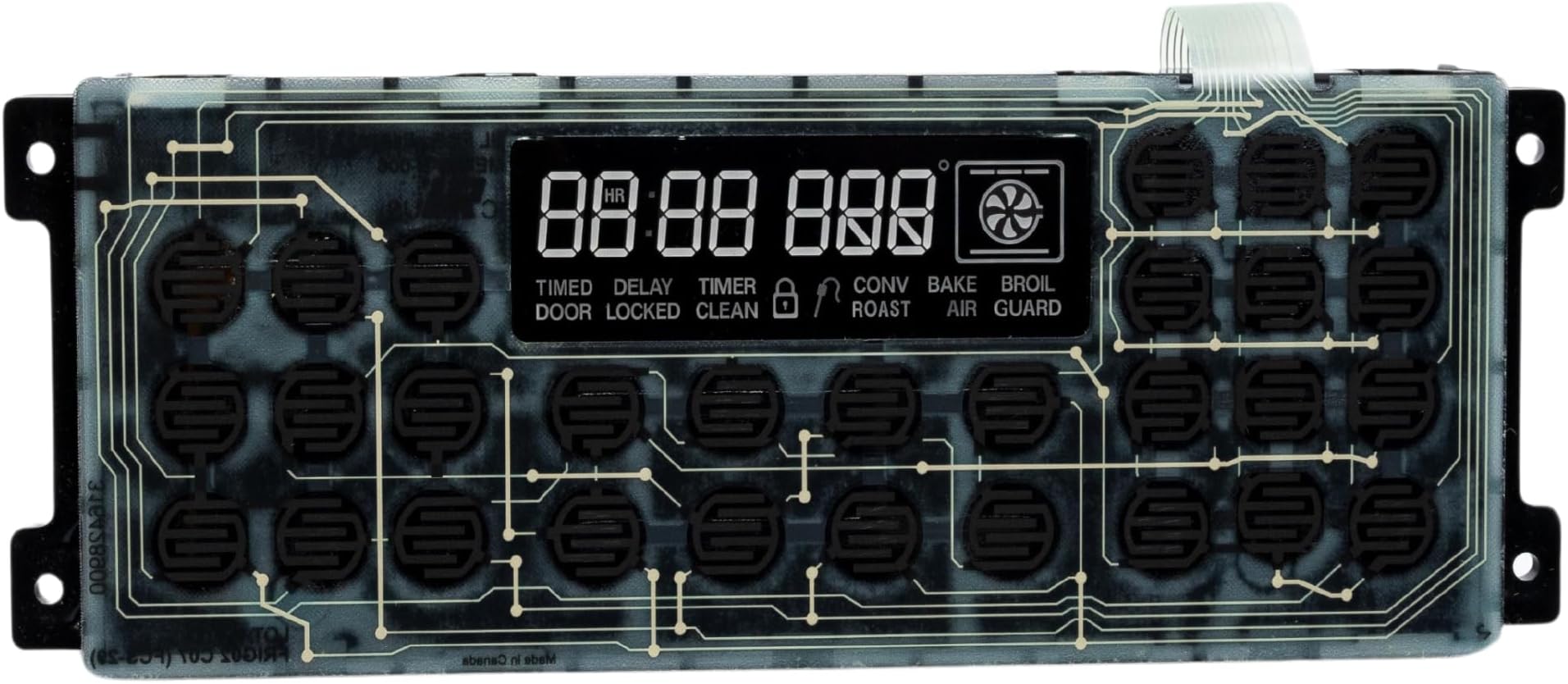 Amazon.com: Frigidaire 316560127 Oven Control Board and Clock for ...