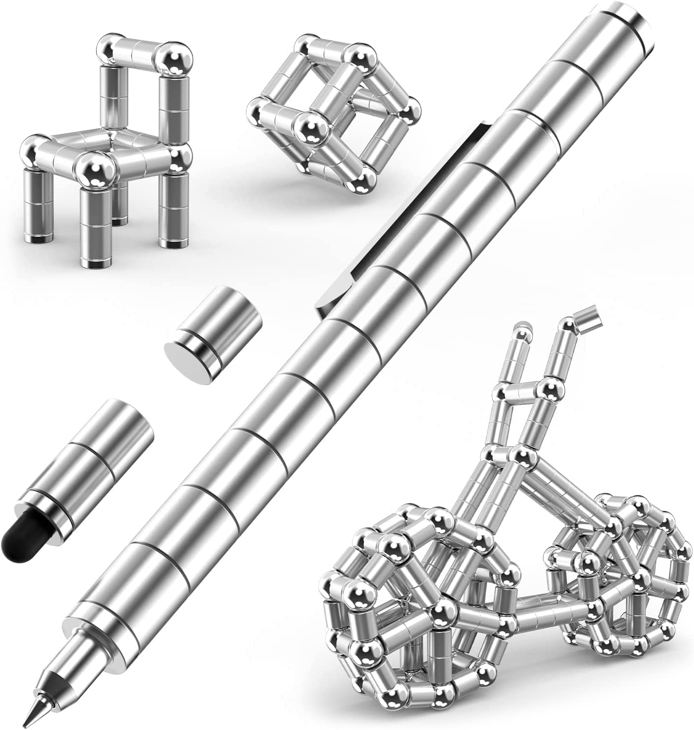 HEYYOUFLY Multifunctional Deformable Fidget Pen for Anyone,Creative ...