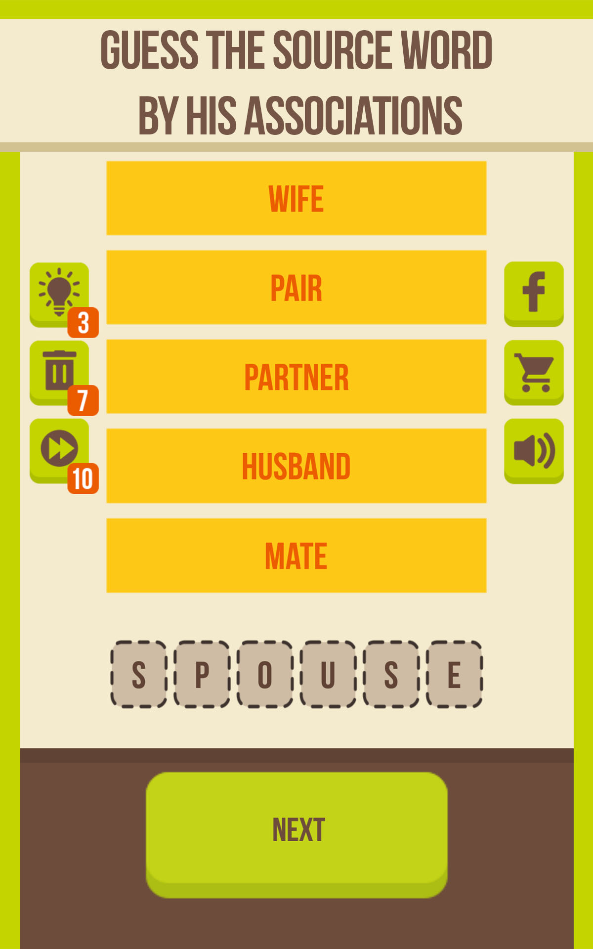 Guess the word - 5 Clues - App on Amazon Appstore