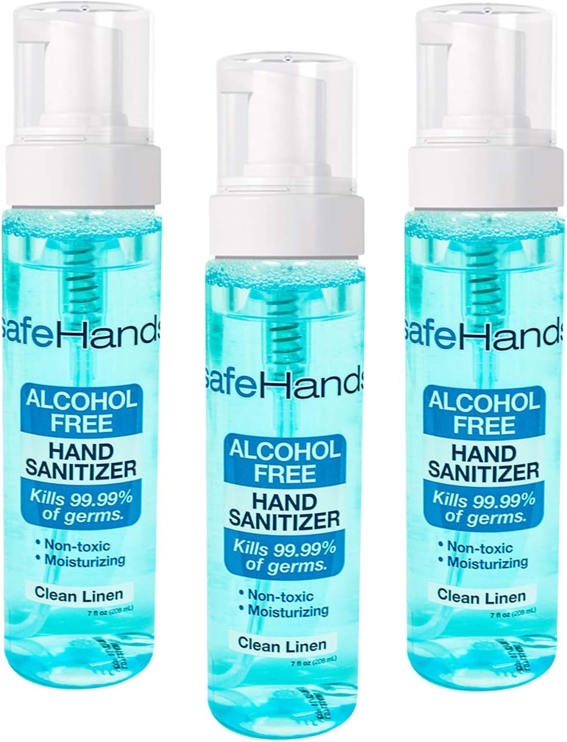 Amazon.com : X3 Clean Hand Sanitizer, Alcohol-Free and Fragrance Free ...