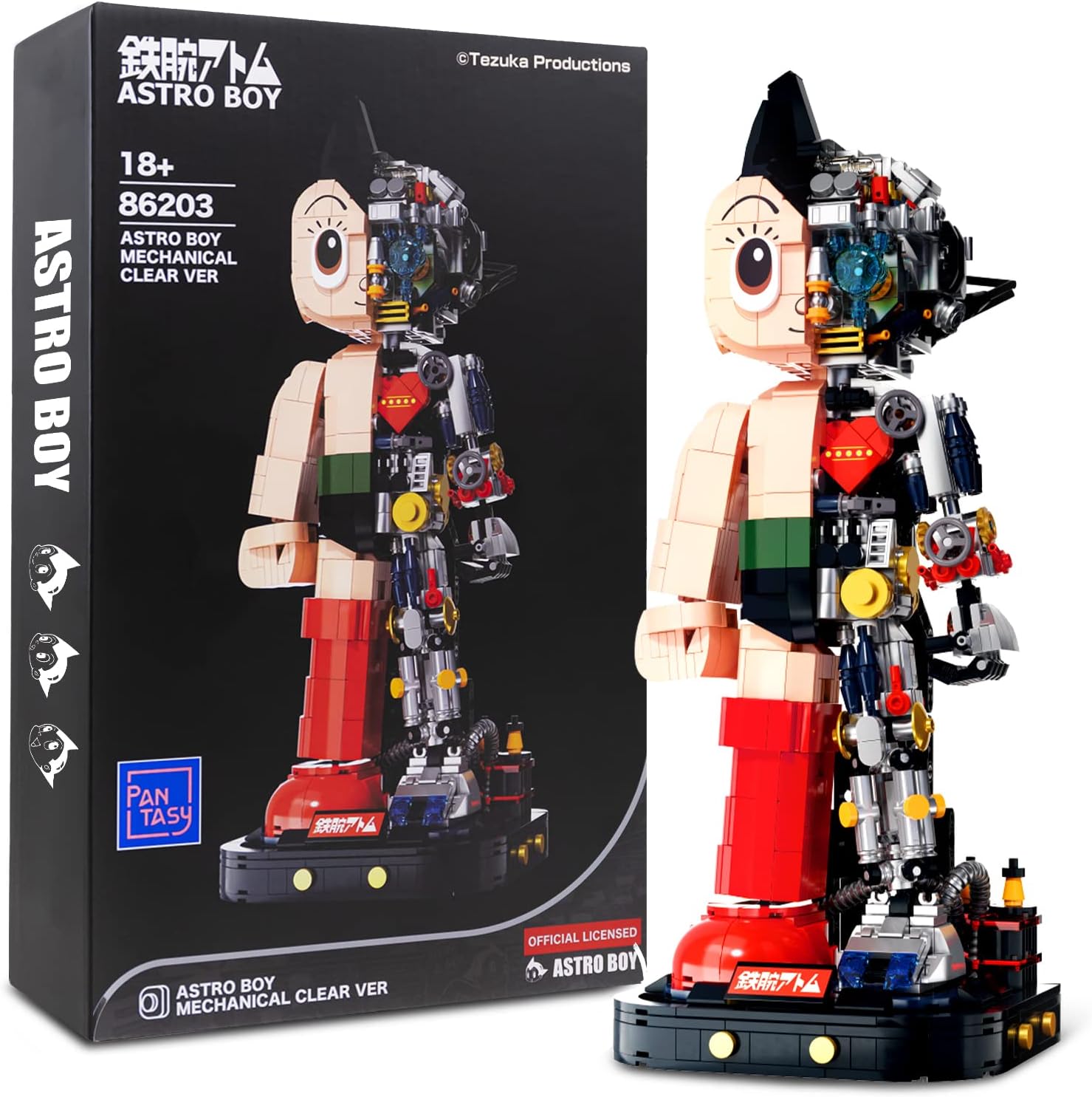 BRICKKK PANTASY Astro Boy Building Kit, Cool Building Sets for Adults ...