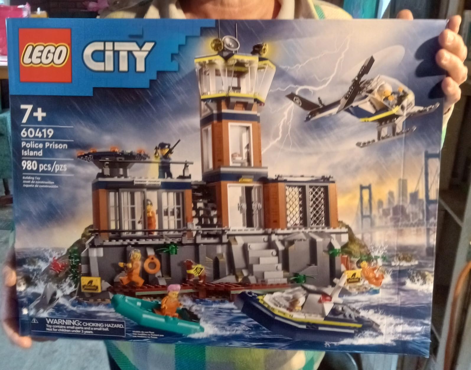 Amazon.com: LEGO City Police Prison Island Toy Building Set, Birthday ...