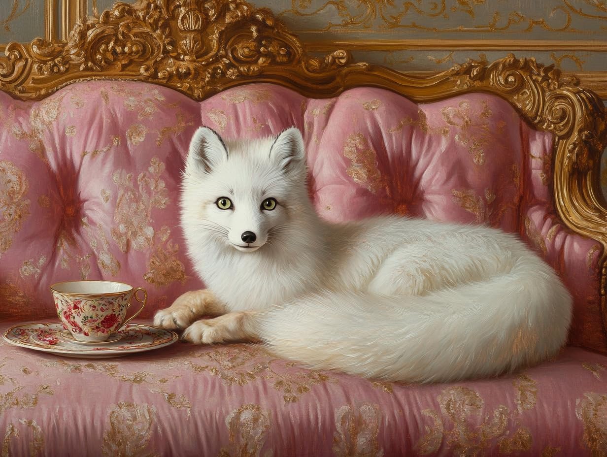 Amazon.com: DMYYDSZH Animal Diamond Painting Set Fox Art DIY Number ...