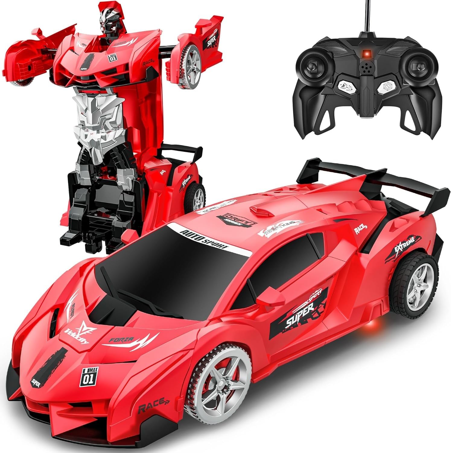 VELOCIOUS Remote Control Car, Toy For 3-8 Year Old Boys, 360° Rotating ...