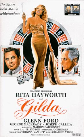 Gilda [VHS] : Rita Hayworth, Glenn Ford, George MacReady, Joseph ...