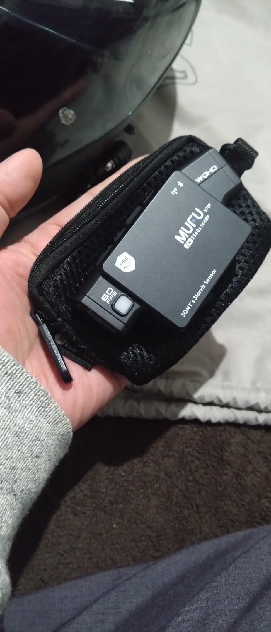 Amazon.co.jp: Maxwin MF-BDVR001 Drive Recorder, For Motorcycles, 2 Cameras, Simultaneous ...