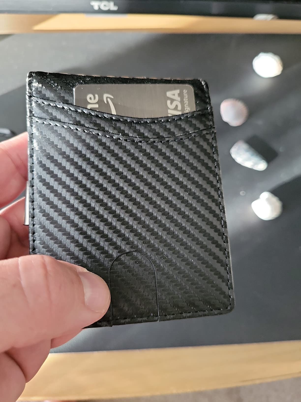 $6/mo - Finance Mutural Minimalist Slim Wallet for Men, Premium Leather ...