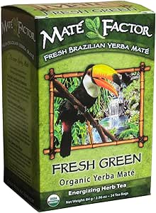 Amazon.com: The Mate Factor Yerba Mate - Bolsa de té de hierbas ...