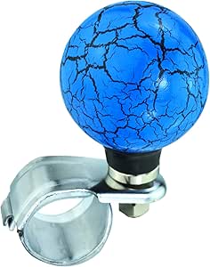 Amazon.com: Lunsom Ball Steering Wheel Knob Marbling Round Suicide Spinner Turning Grip Helper ...