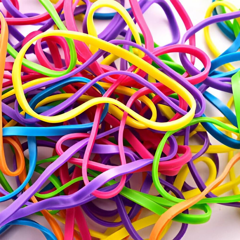 FIRST CHOICE KAYA 250pk Elastic Rubber Bands Assorted Sizes Sturdy ...
