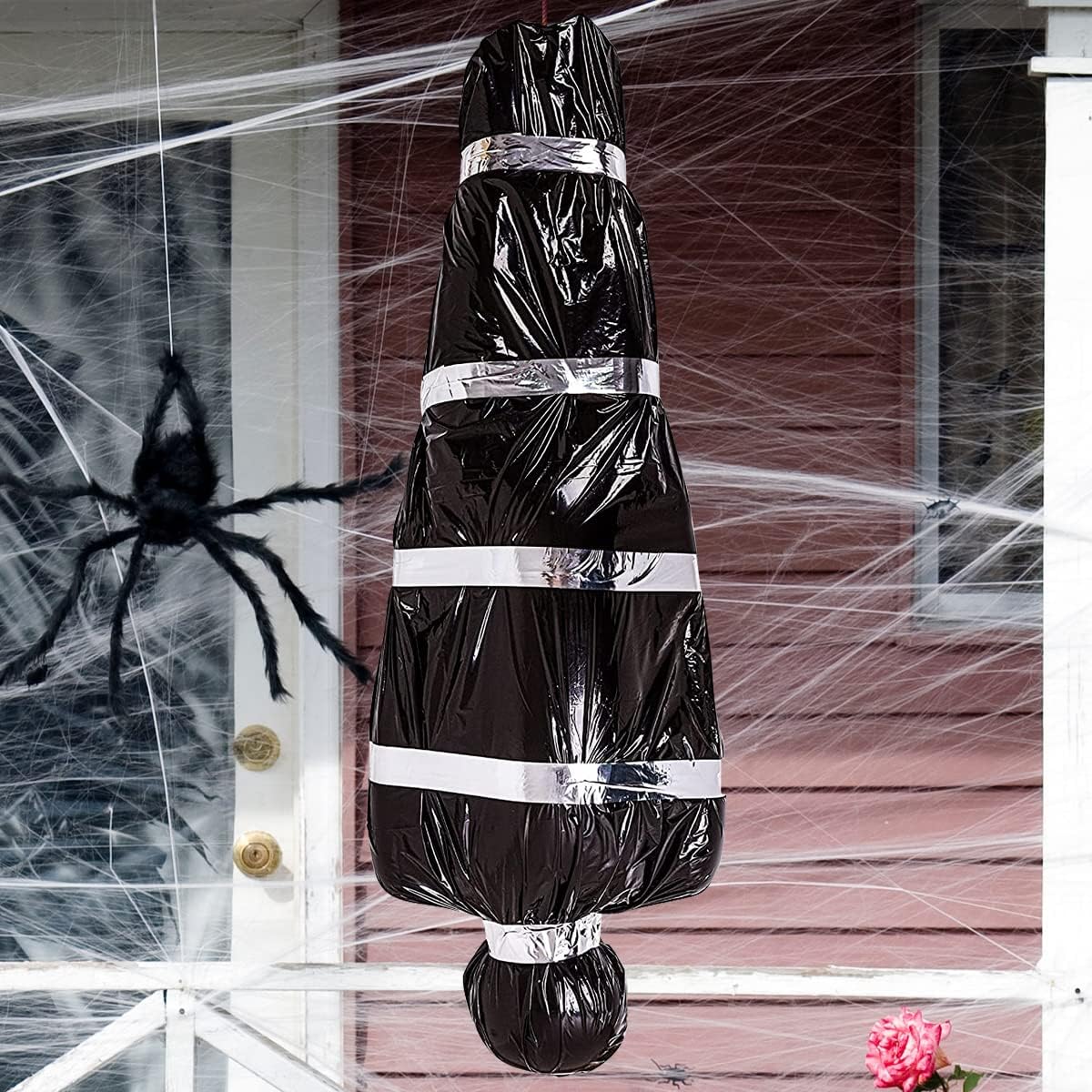 Adifare 62Inch Fake Corpse In Bag, Scary Realistic Dead Victim Prop ...