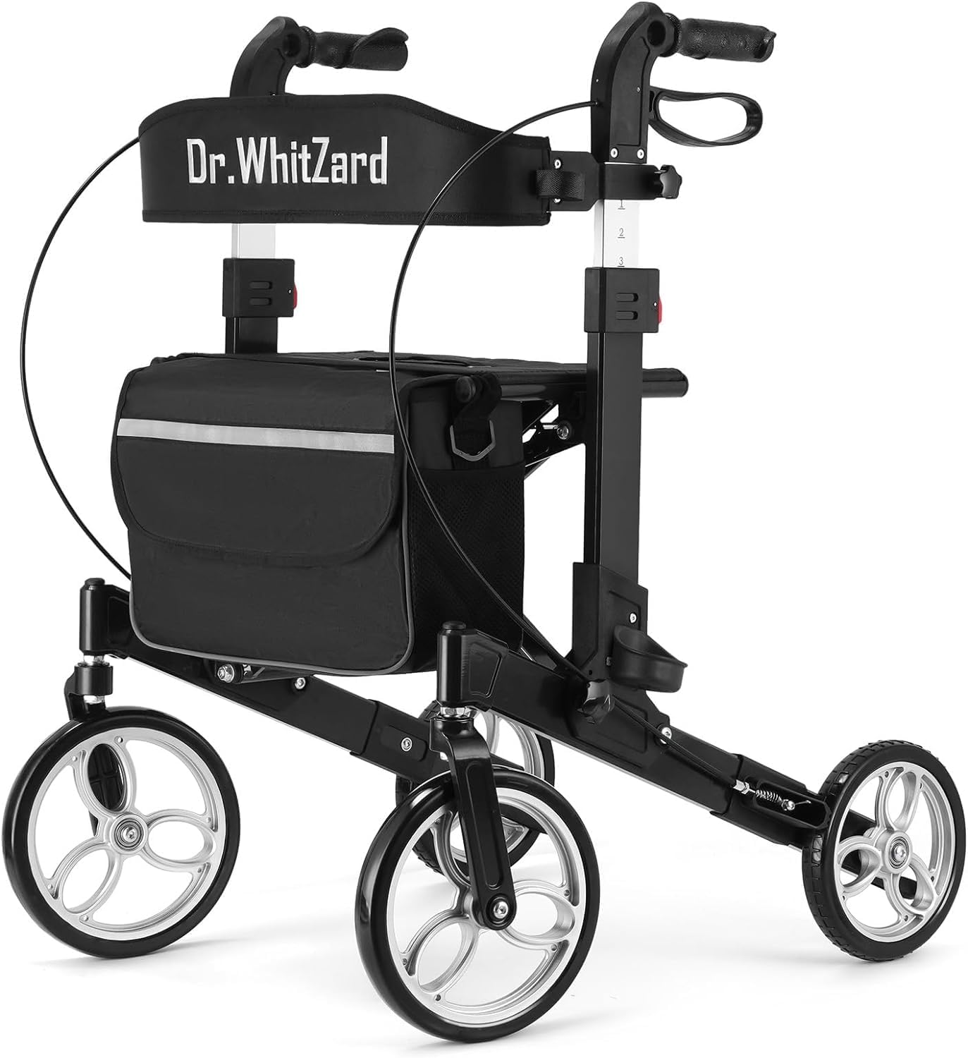 Amazon.com: Dr.WhitZard Rollator Walker with Seat Walkers for Seniors ...