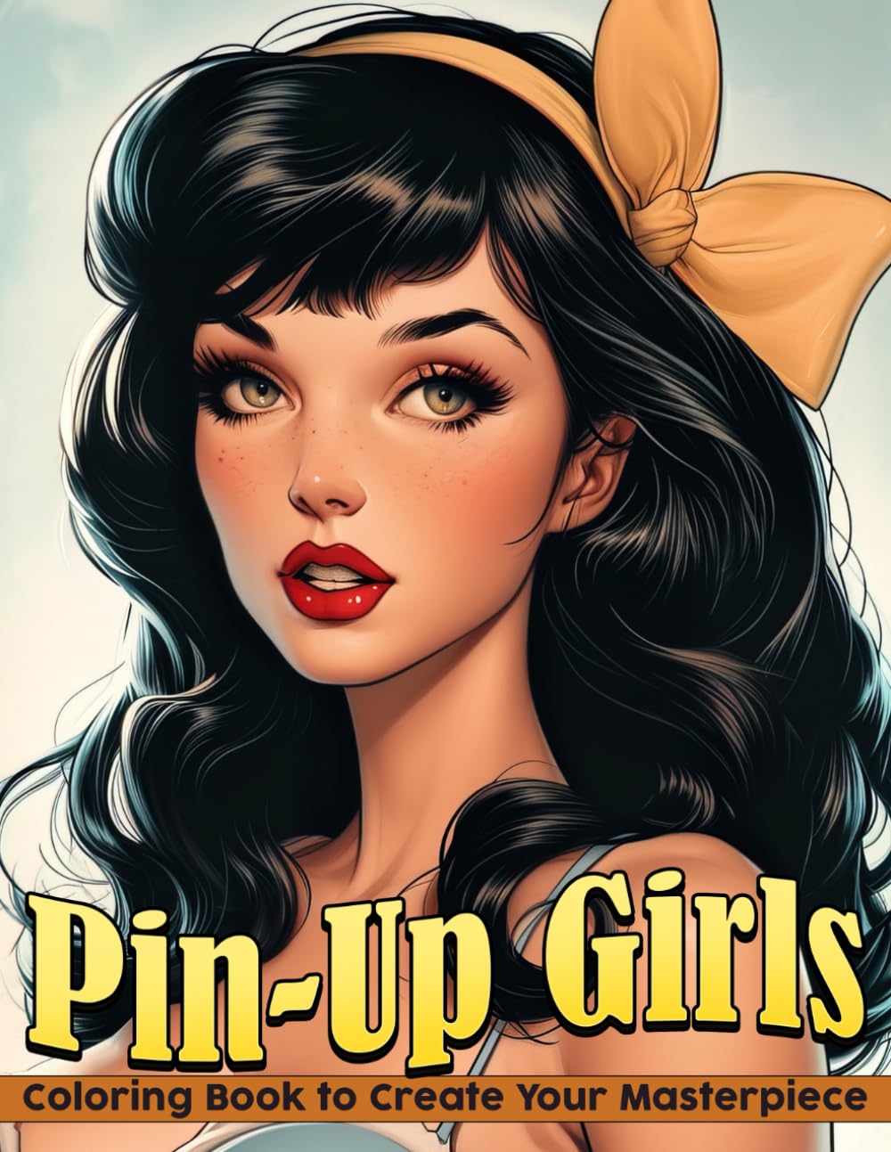 Amazon.com: Pin-up Girls Coloring Book: Embrace Retro Charm Coloring ...