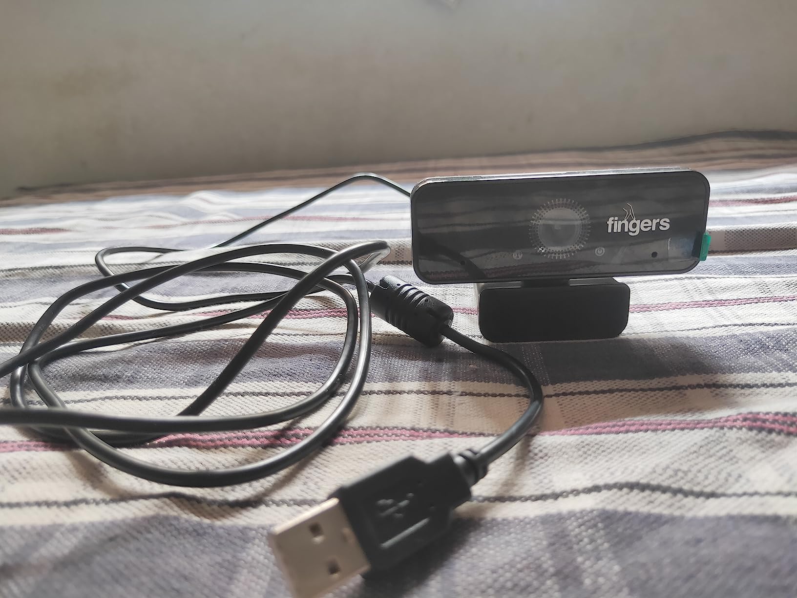 FINGERS 1080 Hi-Res Webcam with 1080P Wide Angle Lens&Built-in Mic for ...