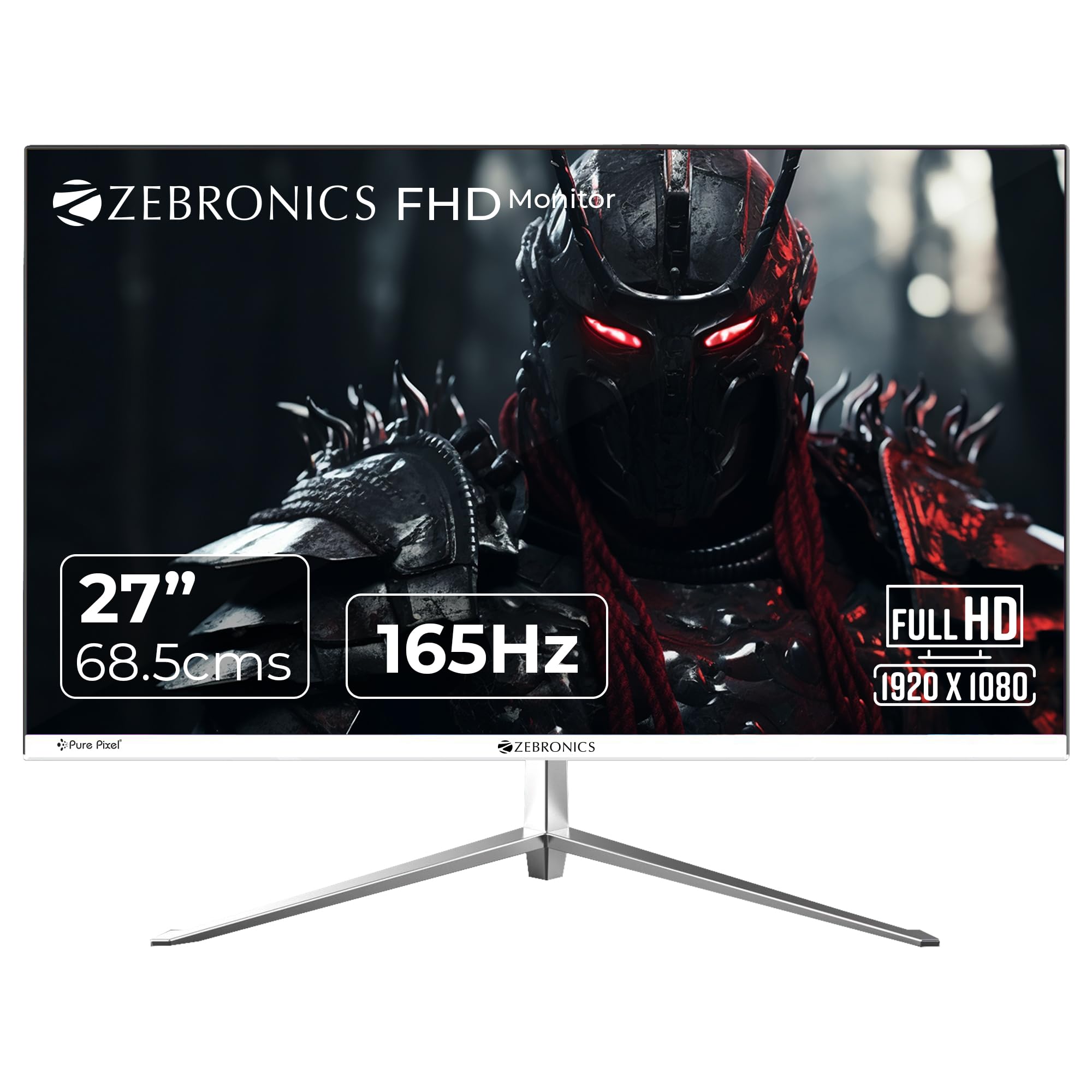 Buy ZEBRONICS EA127 27"(68.5 cm) Slim Gaming Monitor, FHD 1920x1080, 16 ...
