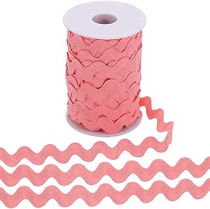 Amazon.com: GORGECRAFT Rick Rack Trim 25 Yards x 10mm RIC Rac Ribbon ...