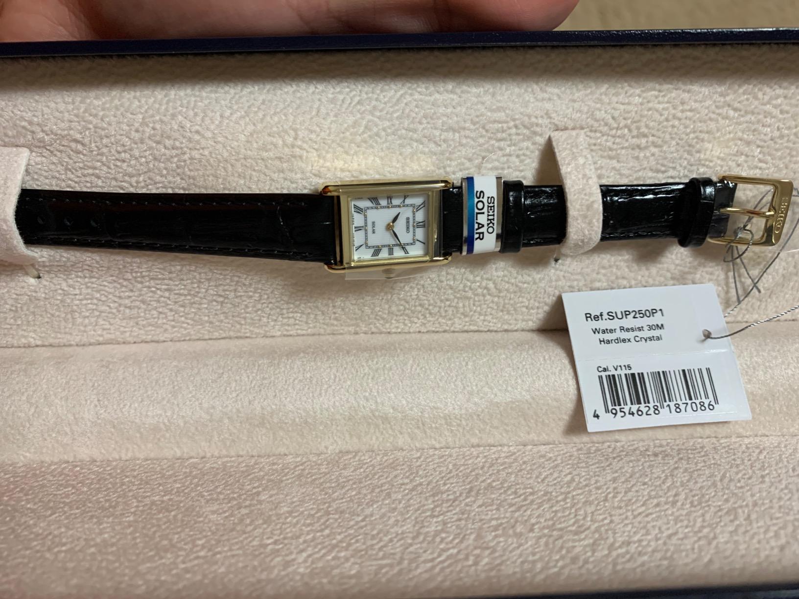 Amazon.co.jp: セイコー Seiko Women's SUP250 Stainless Steel Watch with ...