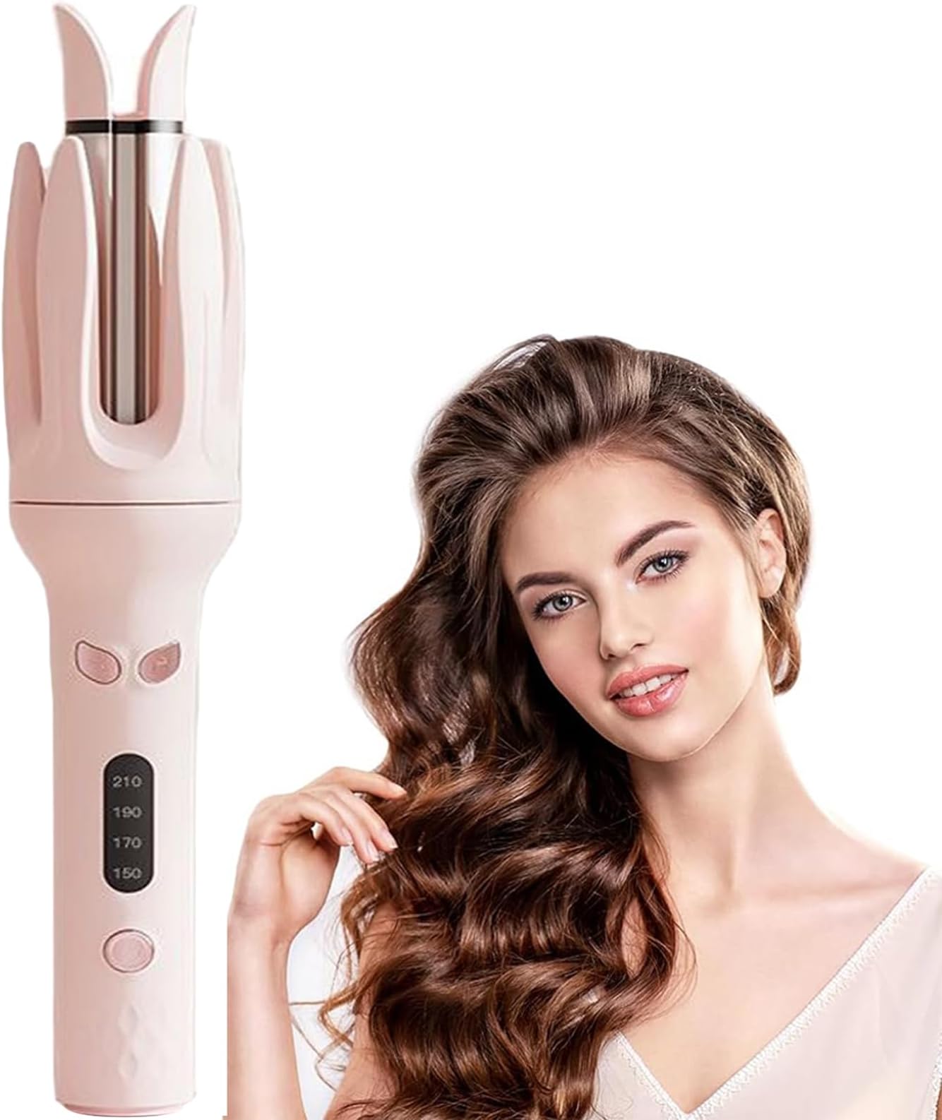 Amazon.com: 2023 New Automatic Hair Curler - 360° Rotating Curling Iron ...