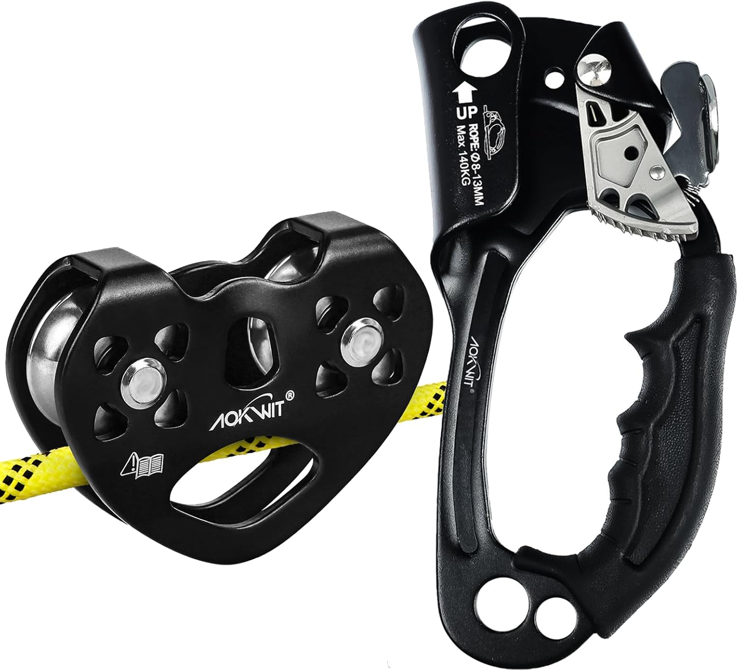 Amazon.com : Hand Ascender with Ergonomic Rubber Handle Strong ...