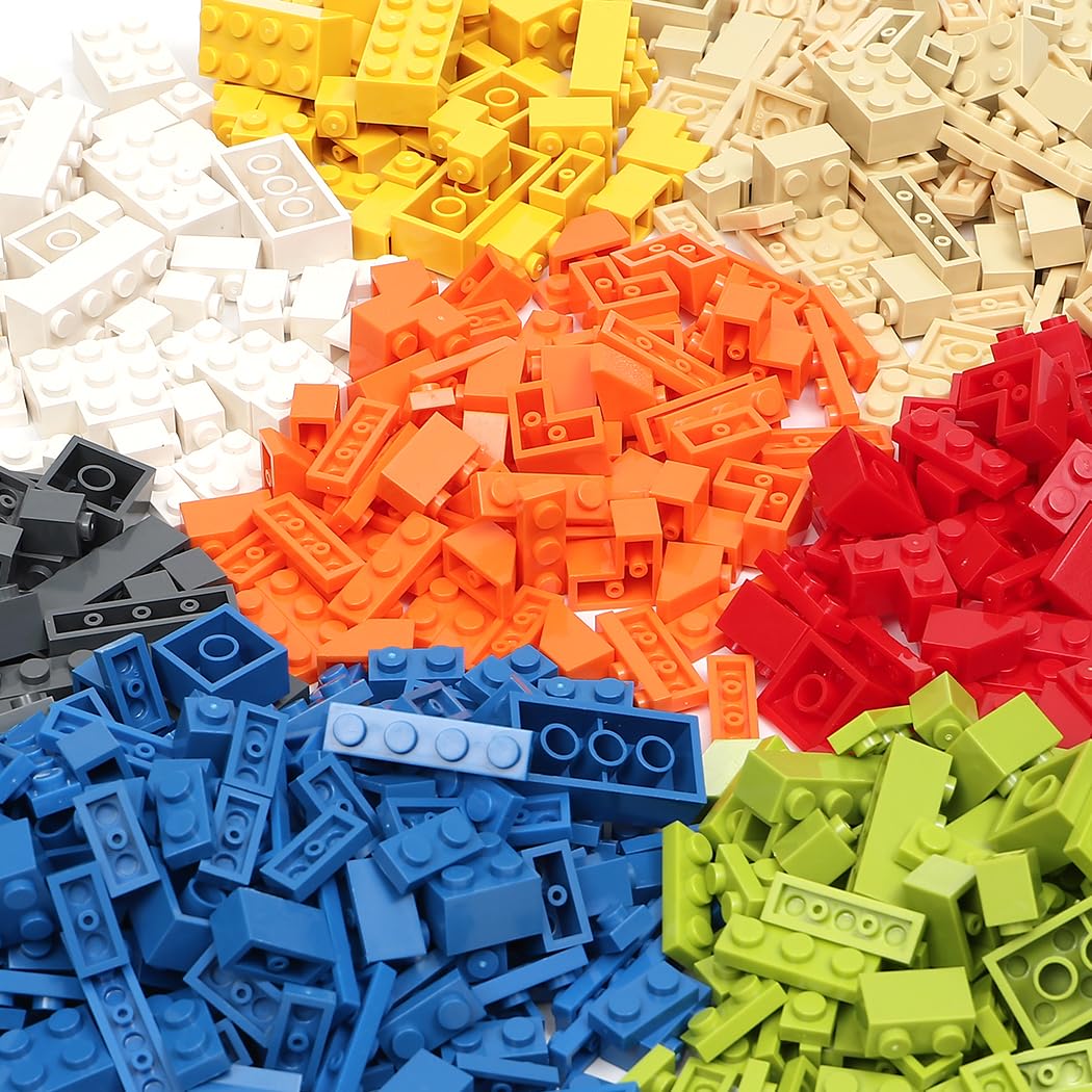 Snapklik.com : Lekebaby Classic 500 Pieces Building Bricks Kit Basic ...