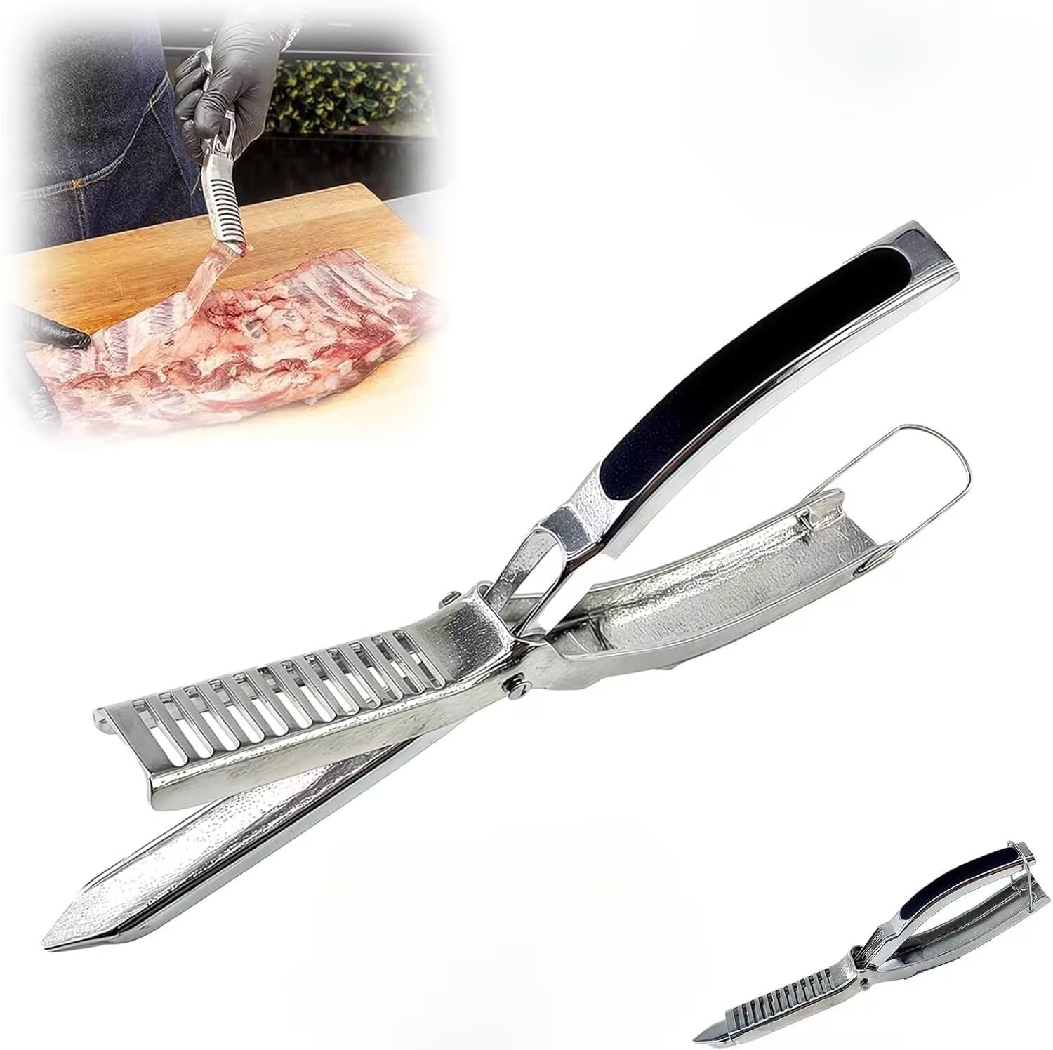 Amazon.com : New Rib Membrane Remover Stainless Steel Tool Kit - The ...