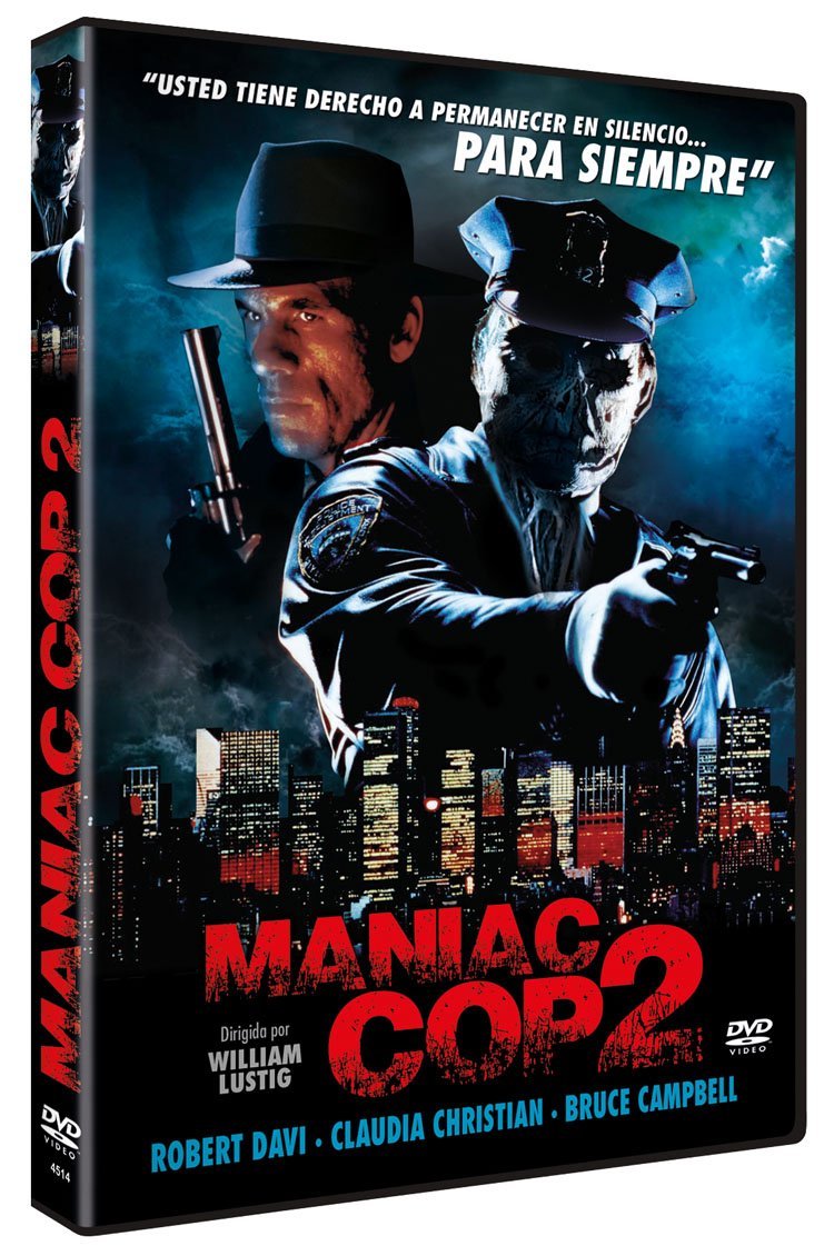 Maniac Cop 2 DVD 1990: Amazon.es: Robert Davi, Claudia Christian ...