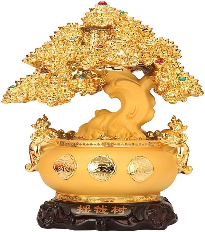 Amazon.com: Feng Shui Ornaments/Feng Shui Wealth Tree Traditional ...