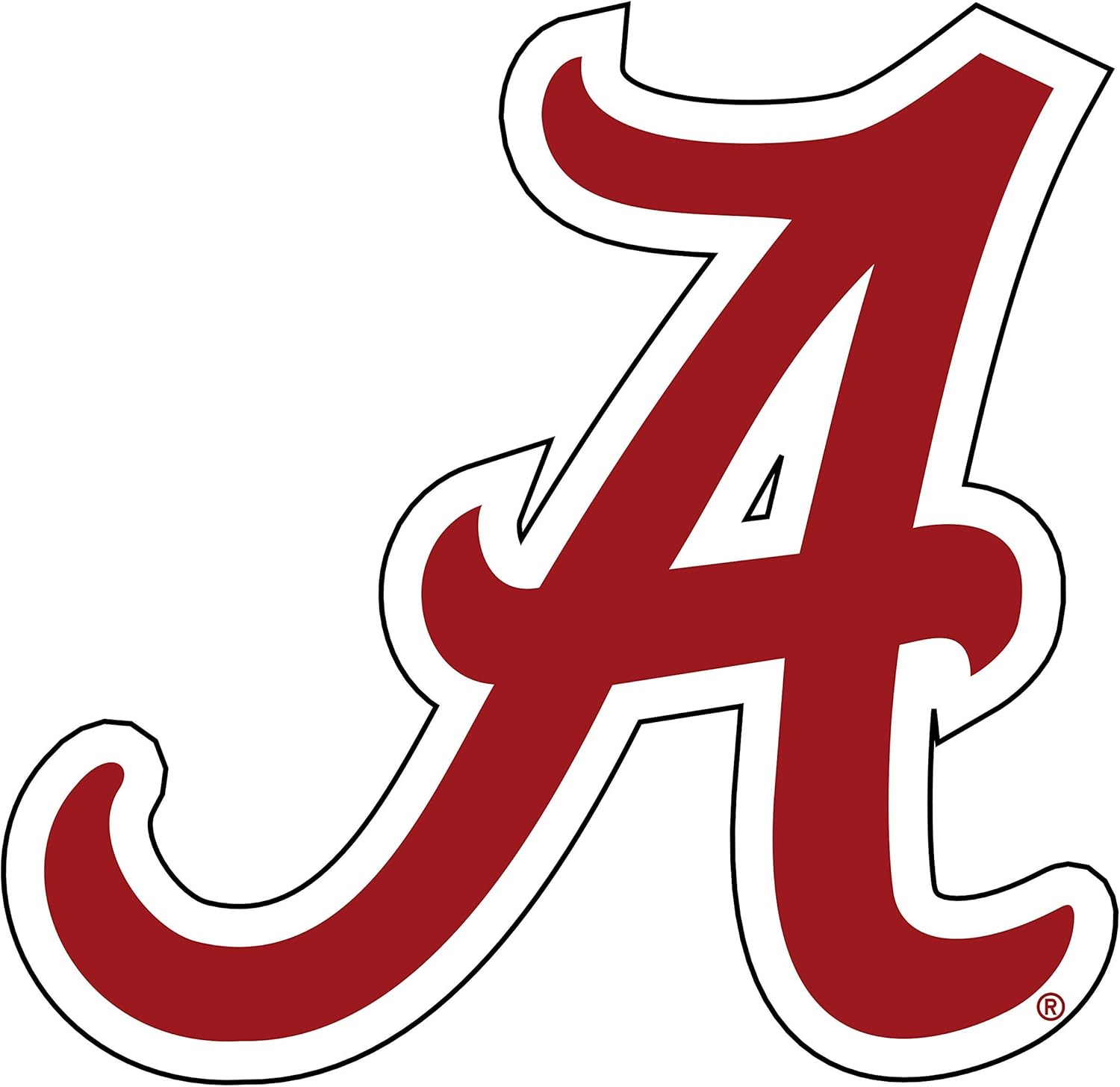 Amazon.com : Alabama Crimson Tide 4" Logo Decal : Sports & Outdoors