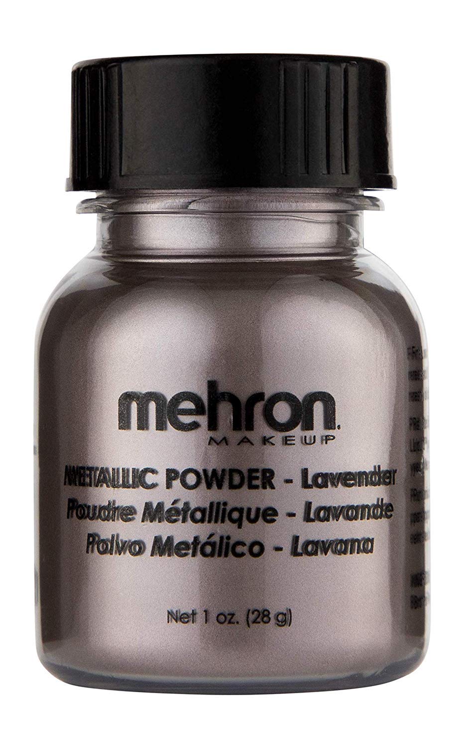 Amazon.com : Mehron Makeup Metallic Powder (1 oz) Lavender) : Beauty ...