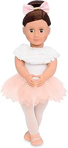 Our Generation Valencia Doll – Soft 18-inch Ballerina Doll with Long ...