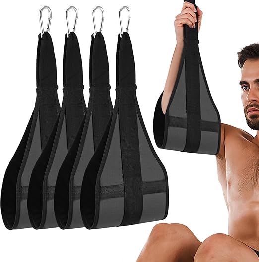 Amazon.com : COMNICO 4 Pcs Hanging Ab Straps, Gym Ab Hanging Sling ...