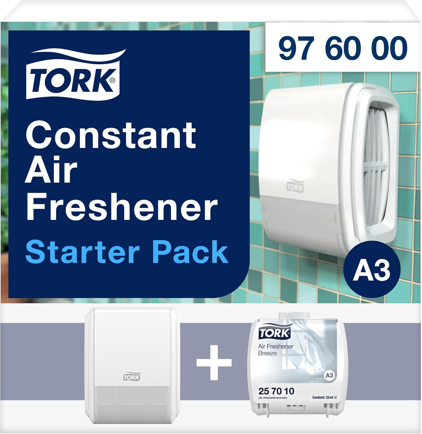 Tork Starter Pack Constant Air Freshener White A3, Elevation Range ...