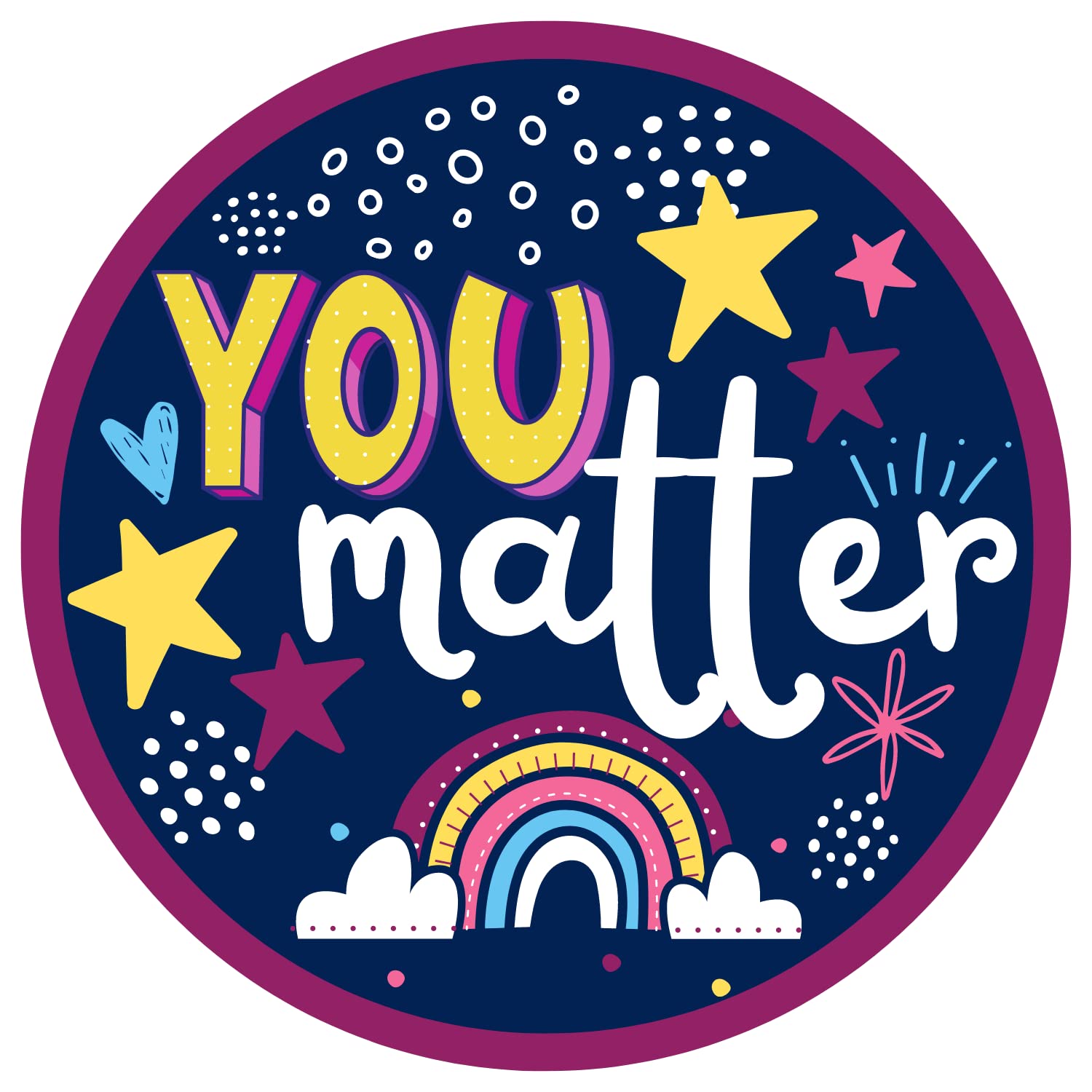Amazon.com: You Matter Inspirational Magnet, Spread Kindness, Mental ...