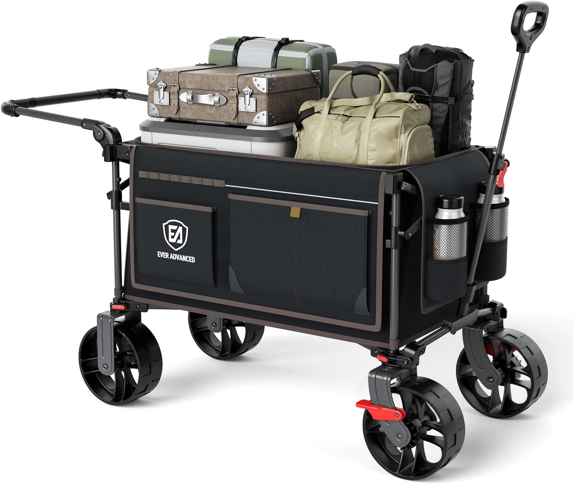 Amazon.com : Universal Folding Wagon Push Handle Attachment (19 7/8 ...