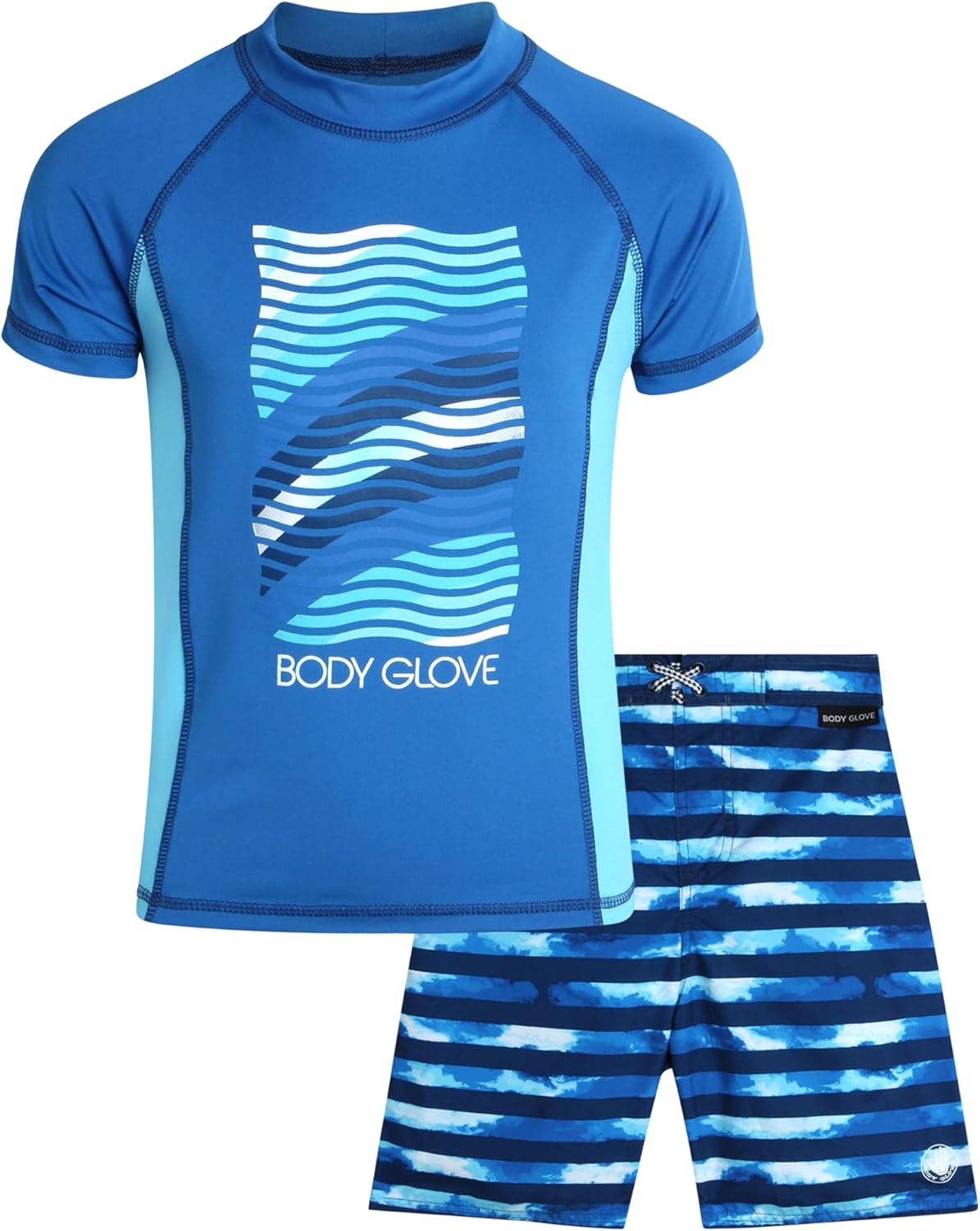 Body Glove Boys Swim Set - 2 Piece UPF 50+ Quick Dry Swim Trunks and ...