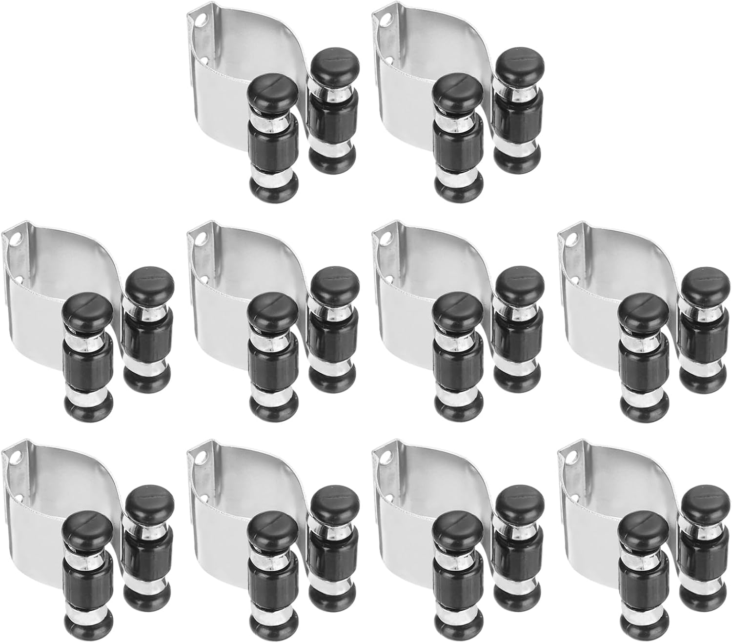 PATIKIL Metal Pool Cue Clips, 10 Pack Billiards Stick Clips Billiard ...