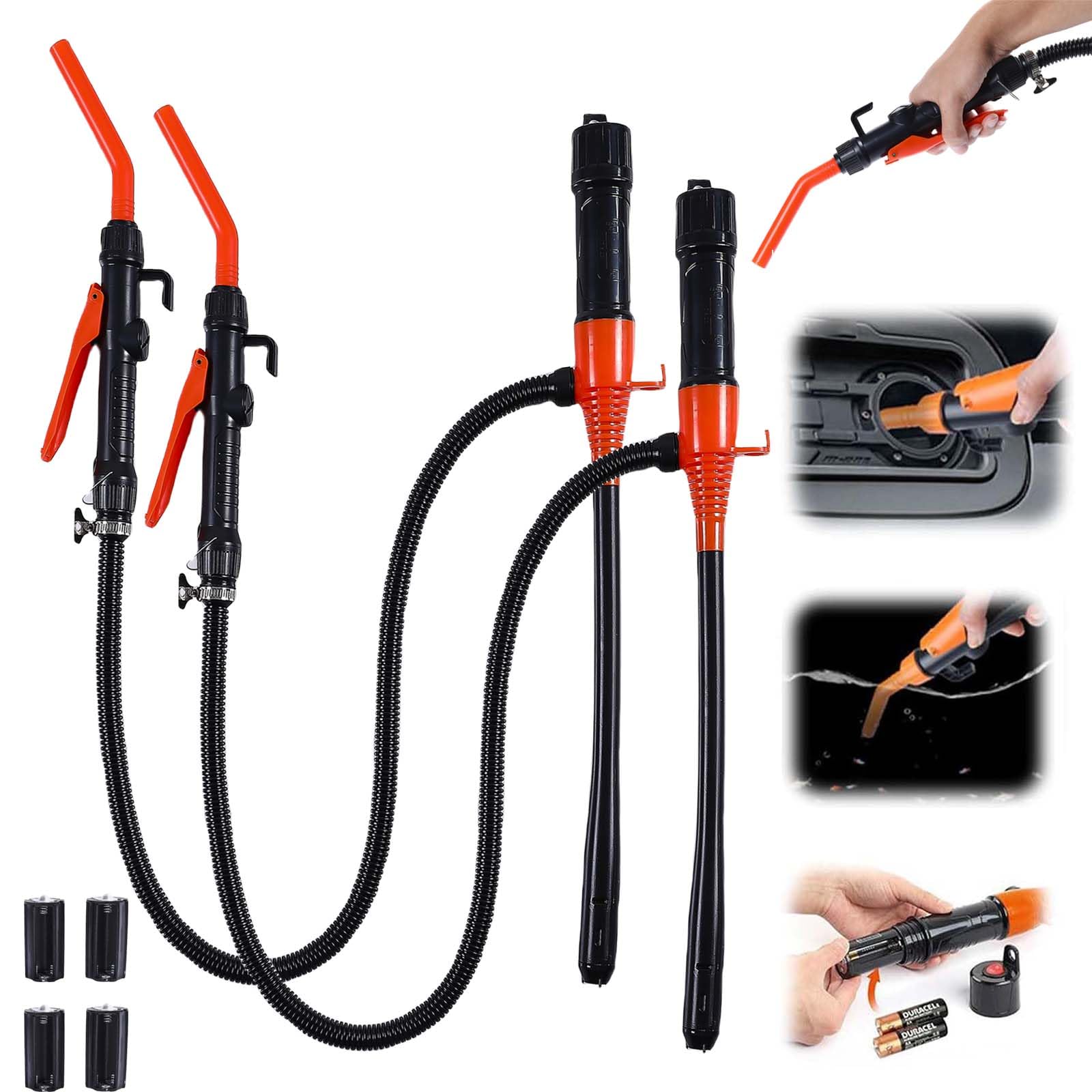 Amazon.com: 2025 New Portable Power Battery Pump for Gas, Battery ...