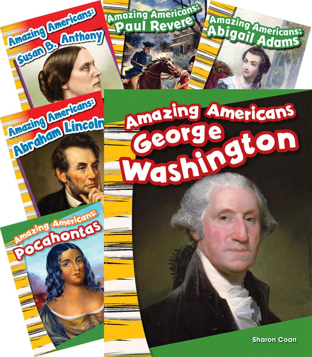 Amazon.com: Amazing Americans! 6-Book Set (Social Studies Readers ...