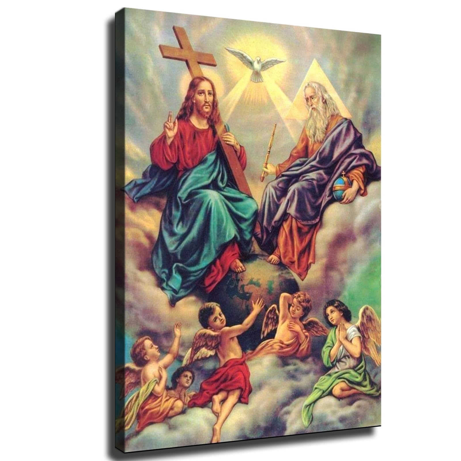 Amazon.com: ZeeHxq Holy Trinity Poster Print Art Home Wall Decor ...