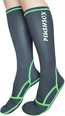 Amazon.com: PLUSHSOX Neoprene Wader Socks for men women, wet wading ...