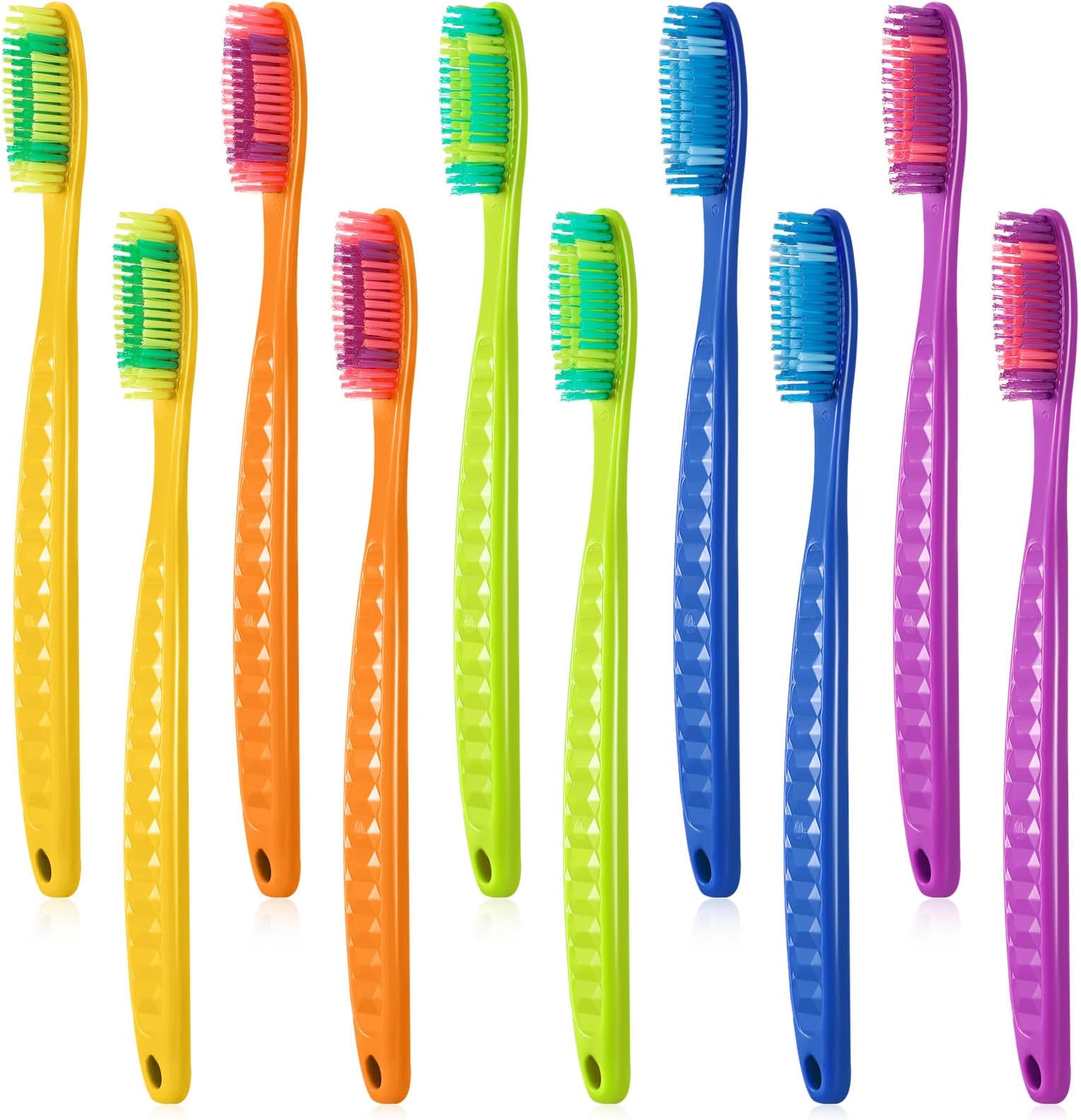 Amazon.com : DR PEFECT Extra Hard & Firm Toothbrush BPA Free Large Long ...